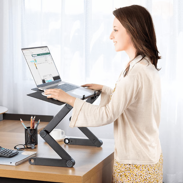 360° Ergonomischer Laptopständer – FlexStand – Funken Freude
